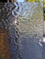 Unbreakable Glass Range of Glass Types Ripple Emboss Designs ...