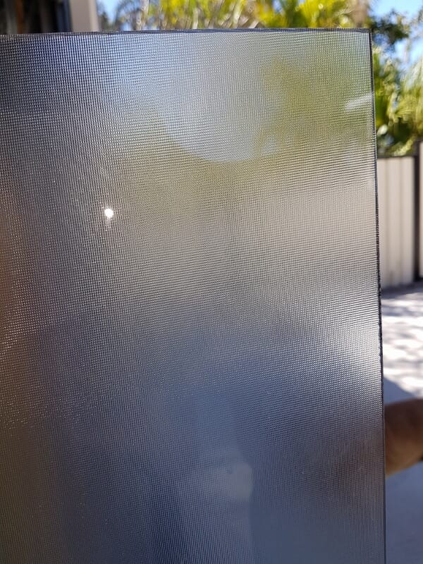 Unbreakable Glass Range of Glass Types Wind Embossed Design ...